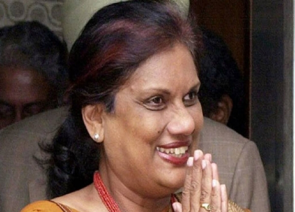 श्रीलंका की पूर्व राष्ट्रपति चंद्रिका भंडारनायके कुमारतुंगा ने सुरक्षा ...